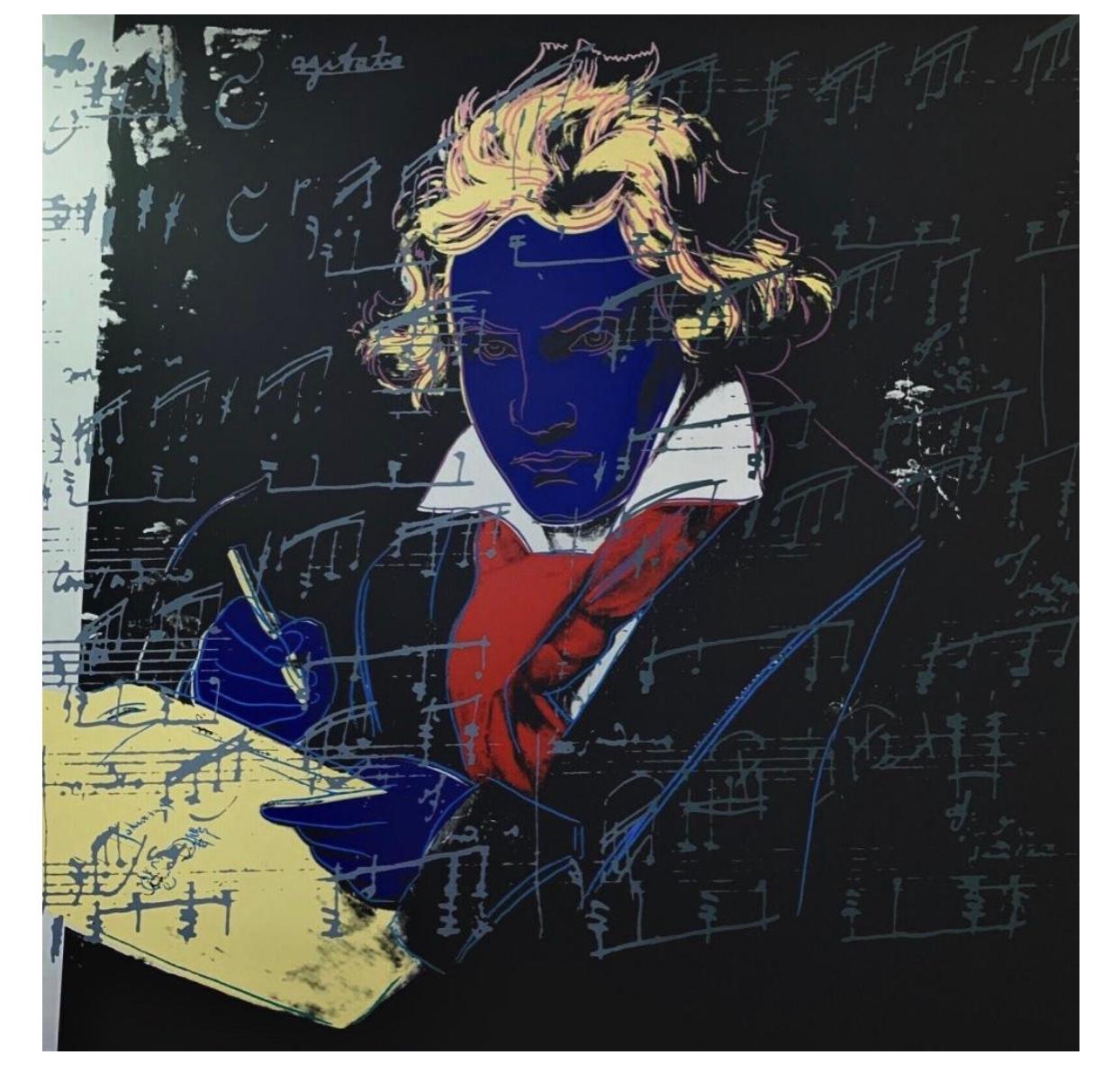 Andy Warhol - Sunday B Morning (Andy Warhol), 'Beethoven' (Cartera) en ...