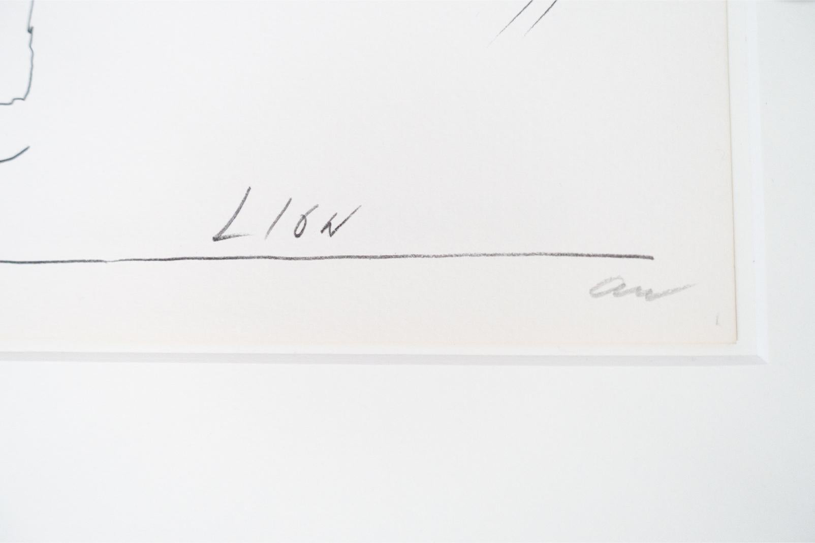 Andy Warhol - The Lion, 1975, Andy Warhol, Litografia a colori, Animale ...