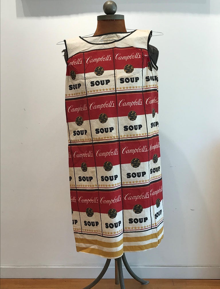 Andy Warhol - The souper dress For Sale at 1stDibs