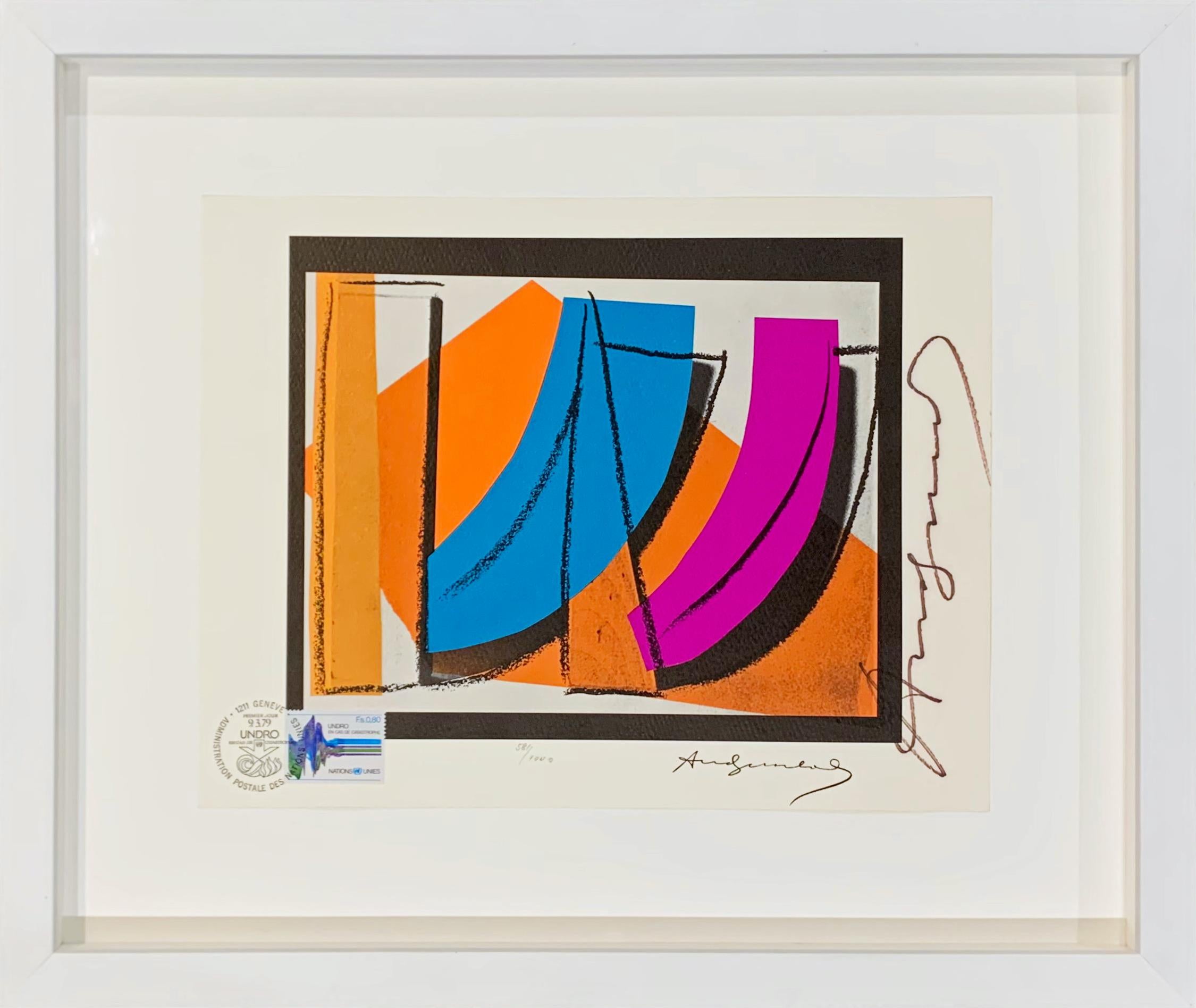 Ed Ruscha - Ed Ruscha, America Whistles, lithograph, signed, 1975 For ...