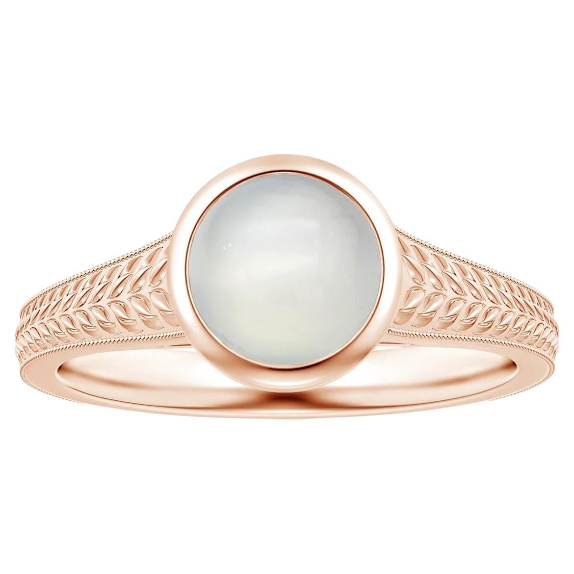 Customizable GIA Certified Natural Solitaire Rainbow Moonstone Leaf ...