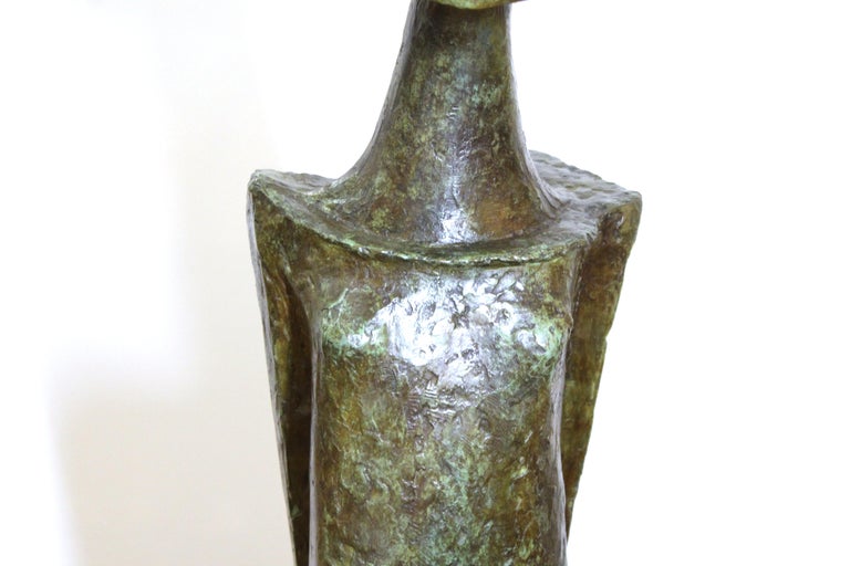 Angel Botello 'Coup de Vent II' Modern Signed Bronze Sculpture at 1stDibs