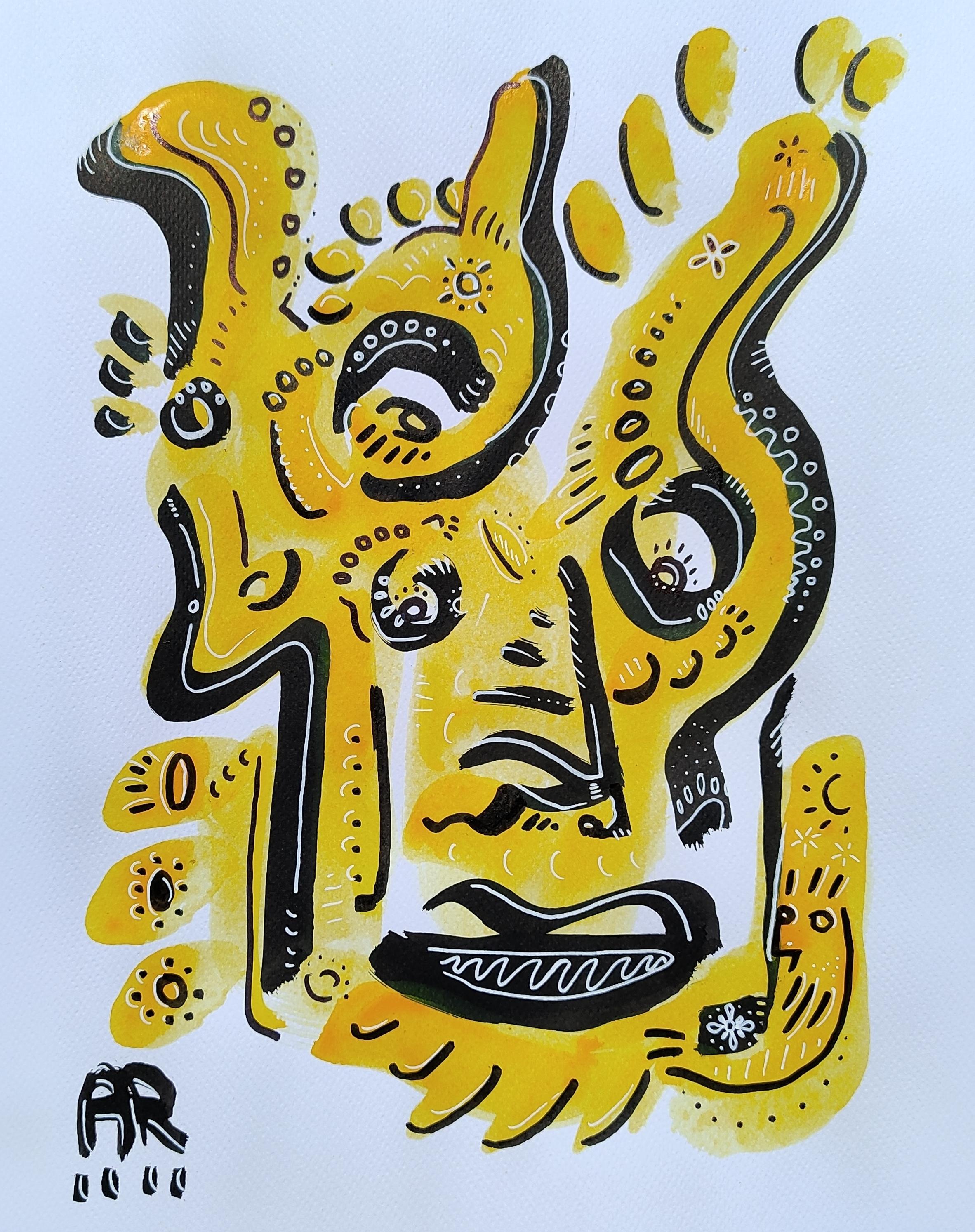 Angel Rivas Wild Face For Sale At 1stdibs
