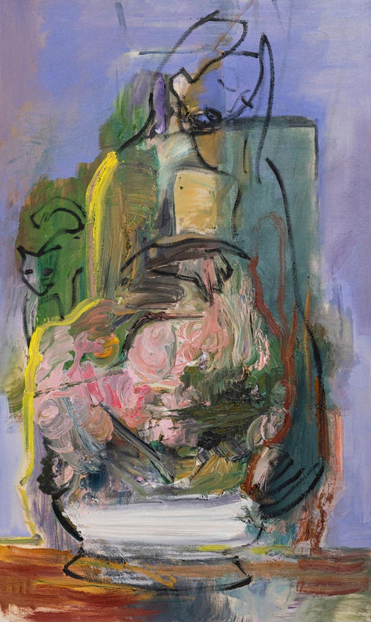 Angela China - Untitled: Contemporary Figurative Oil Painting For Sale ...