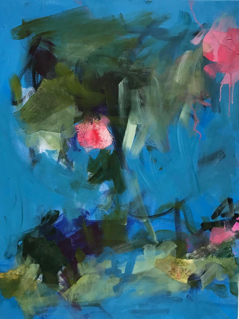 Angela Dierks - Delicate Strength, Painting, Acrylic on Canvas For Sale ...