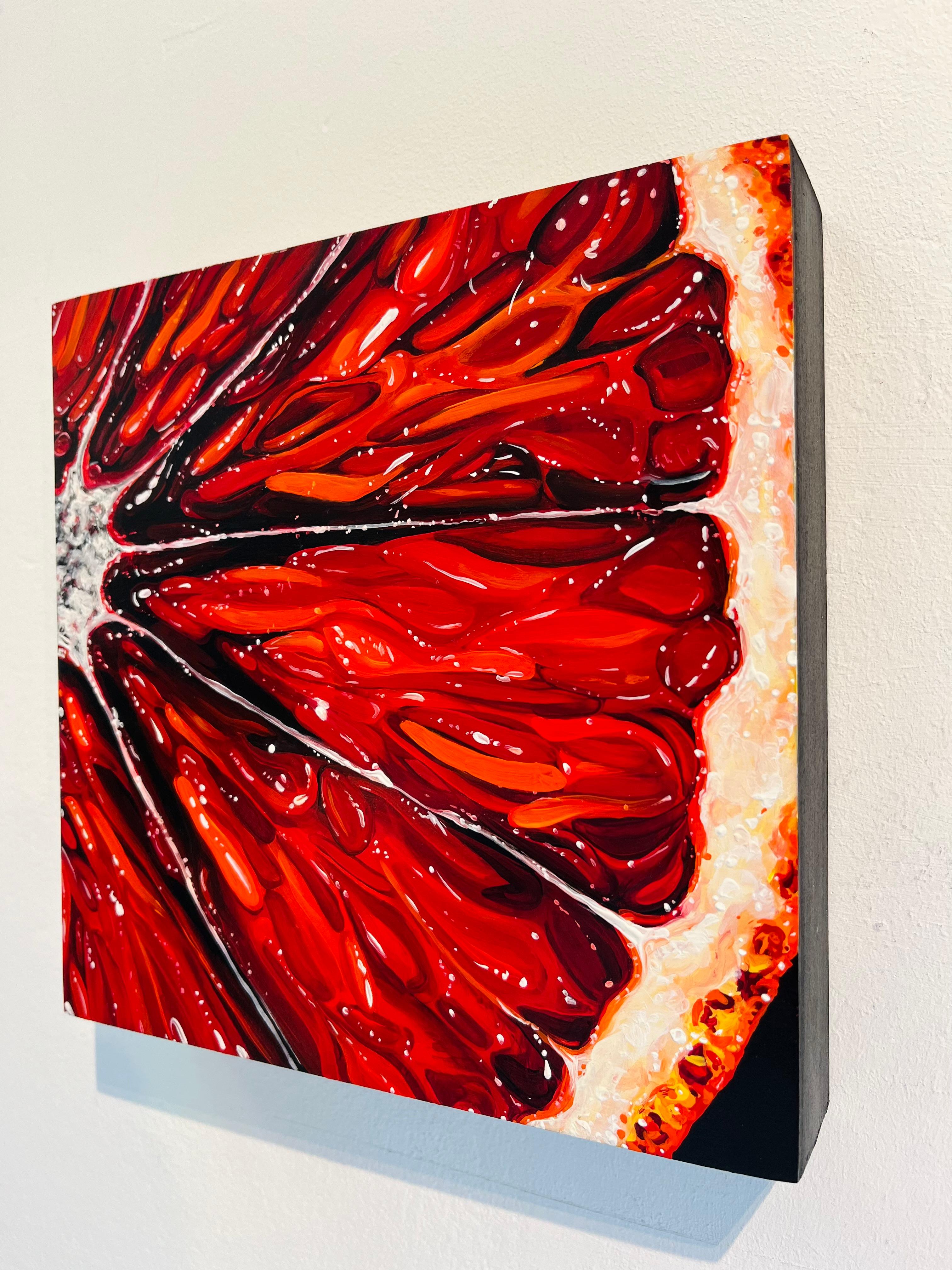 Angela Faustina - Naranja sanguina XXIV - pintura al óleo realismo ...