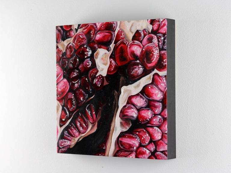 Angela Faustina - Pomegranate XXXVIII - fruit oil painting modern photo ...