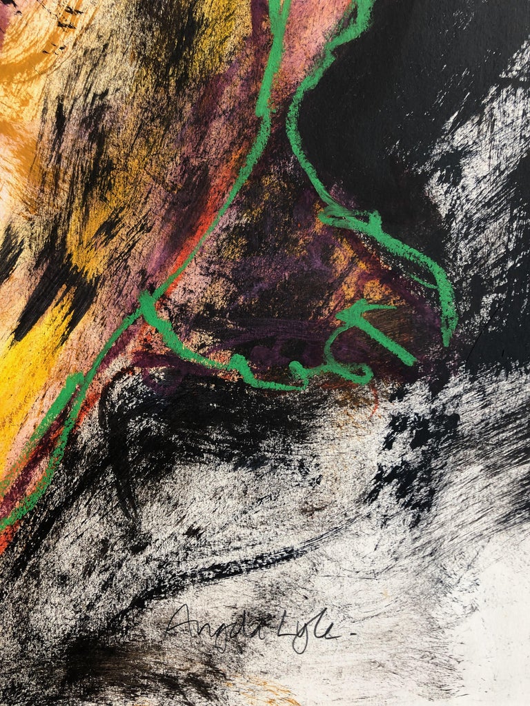 Angela Lyle - Slumber. Contemporary Mixed Media on paper For Sale at ...