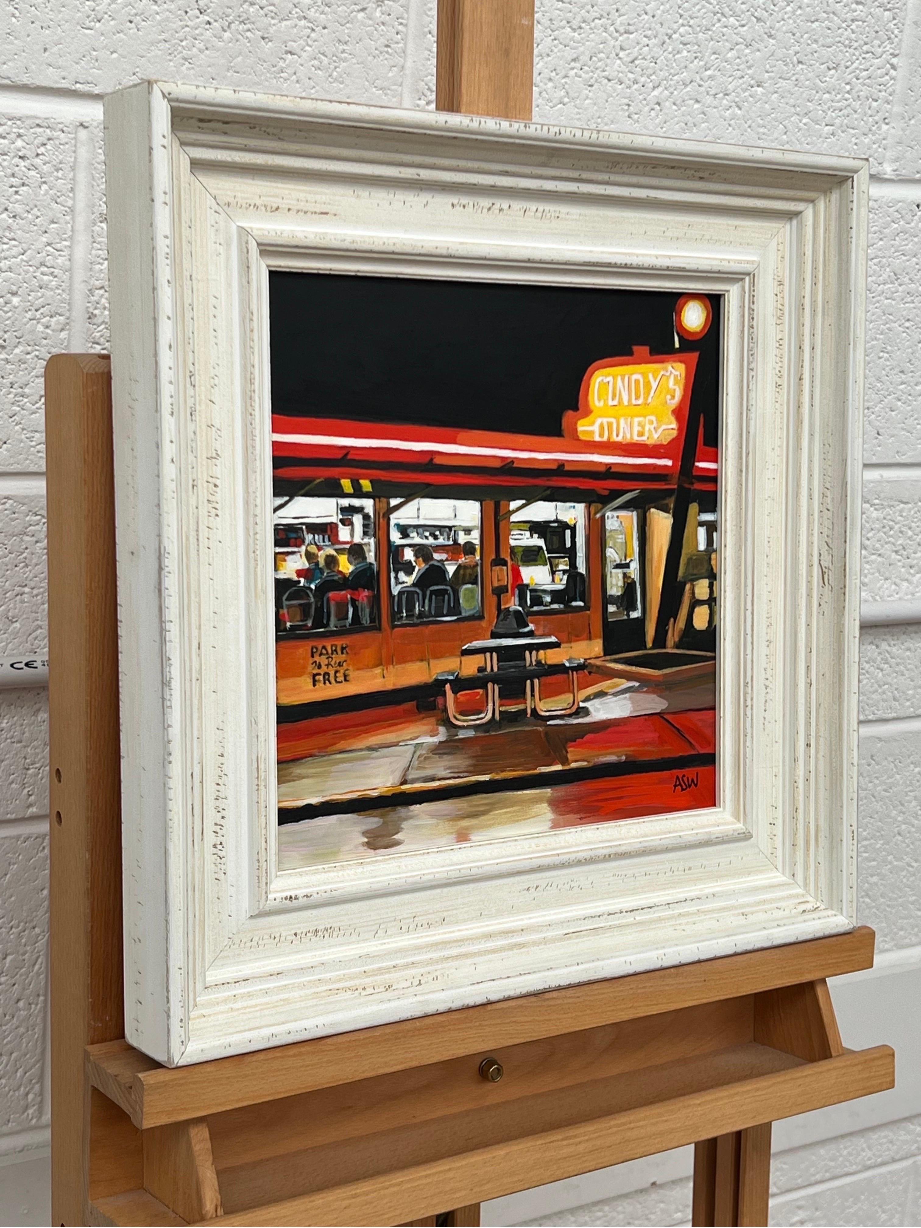 Angela Wakefield - American Diner Painting from Americana Series by ...