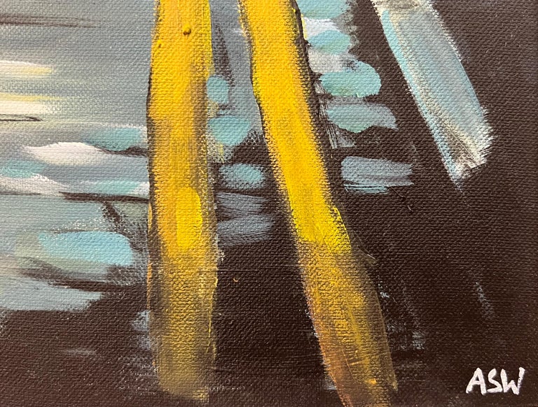 Angela Wakefield - Atmospheric Painting of Street in Whitechapel London ...