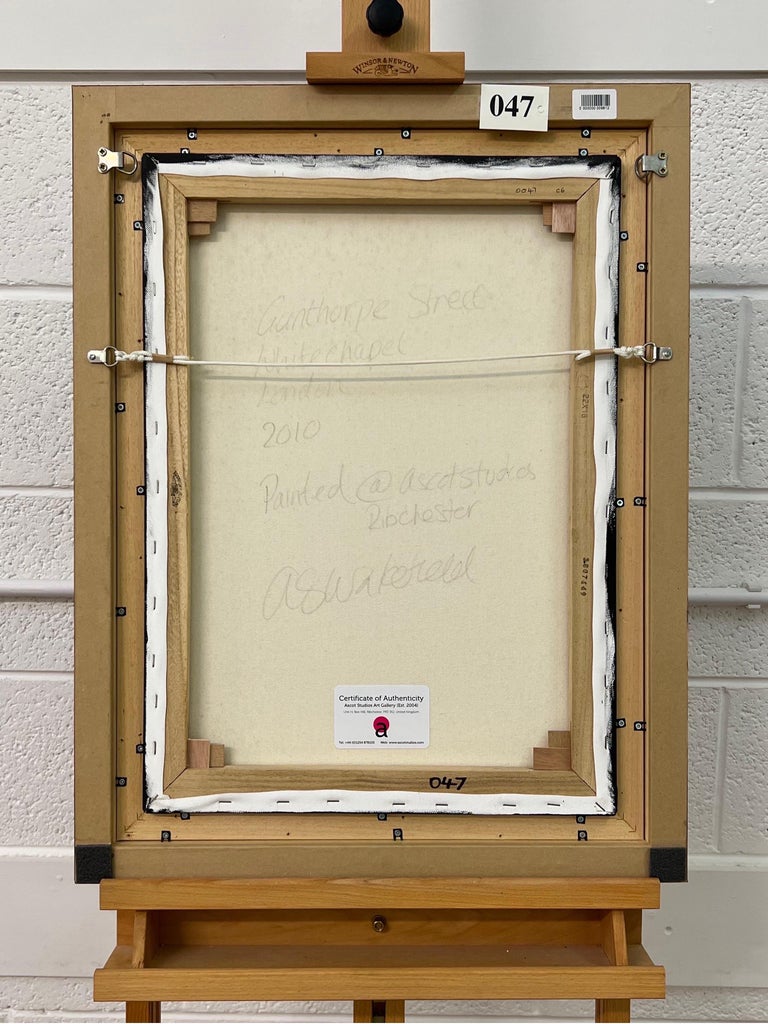 Angela Wakefield - Atmospheric Painting of Street in Whitechapel London ...