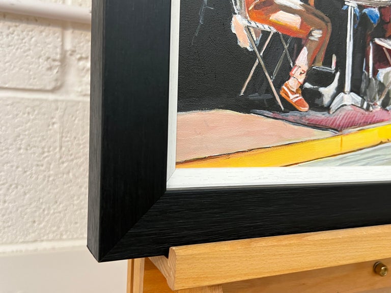 Angela Wakefield - New York City Cafe Borgia with Female Figures by ...