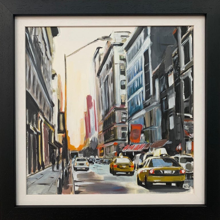 Angela Wakefield - Painting of New York City in Winter by Leading ...