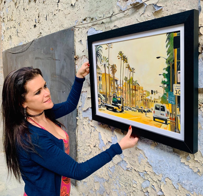 Angela Wakefield - Painting of Sunset Boulevard Los Angeles USA by ...
