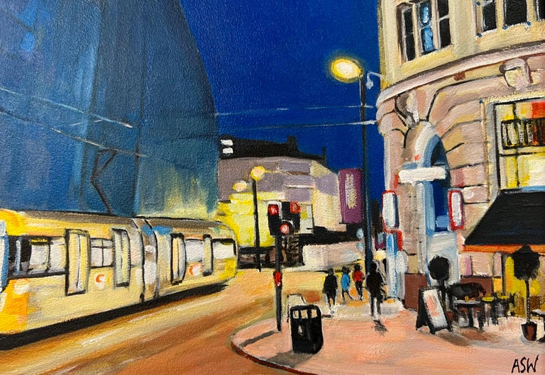 Angela Wakefield - Urbis at Night in Manchester City by Contemporary ...