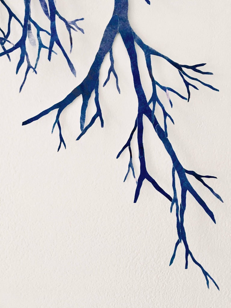 Angelica Bergamini - Sculptural Collage Planet with Roots: 'Fons et ...