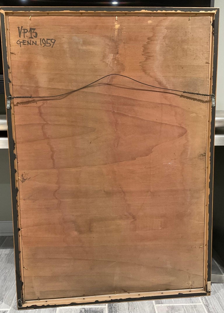 Angelo Barovier Barovier and Toso Murano abstract Mixed Media on Panel ...