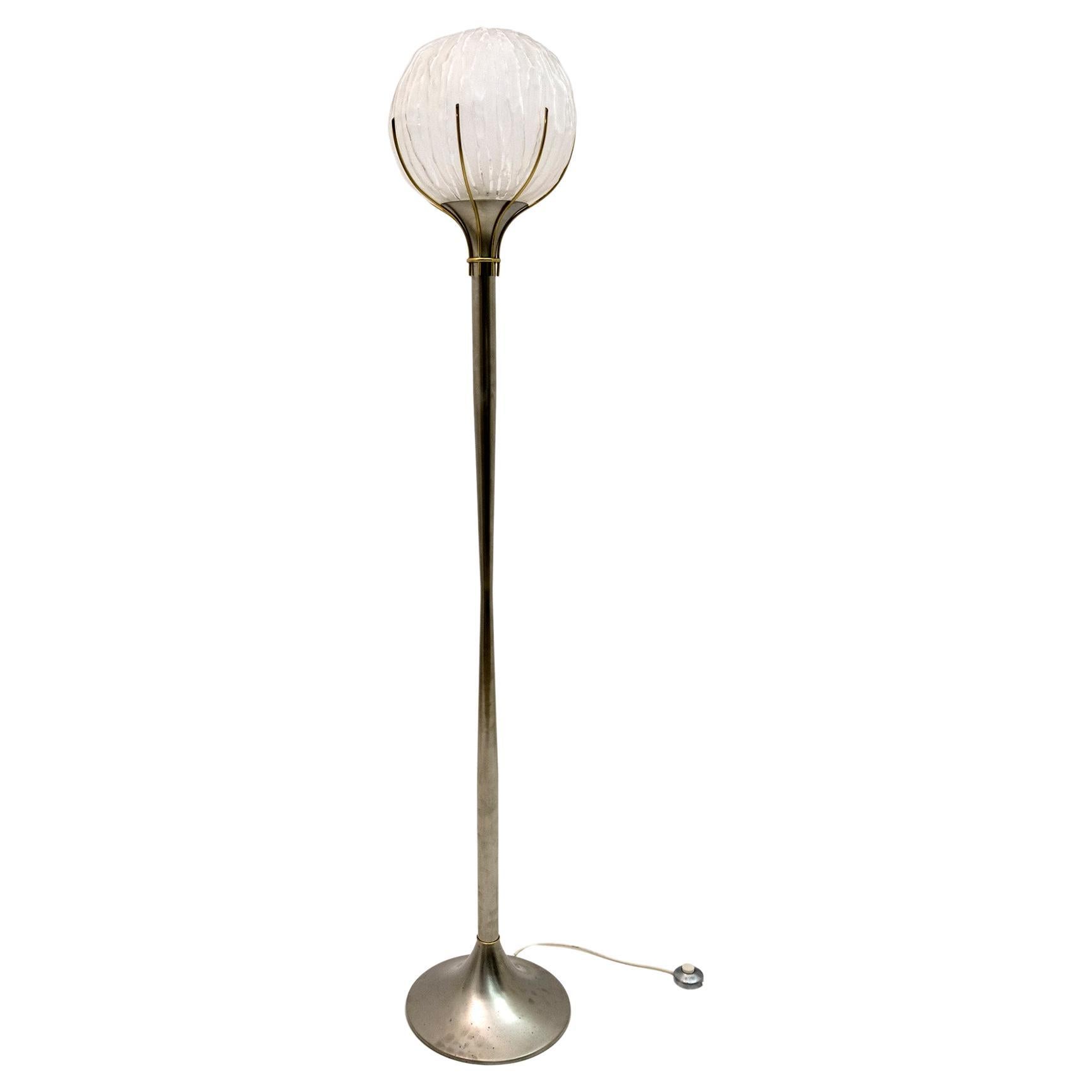 Angelo Brotto Enamel Floor Lamp for Esperia, Italy, 1960s For Sale at ...