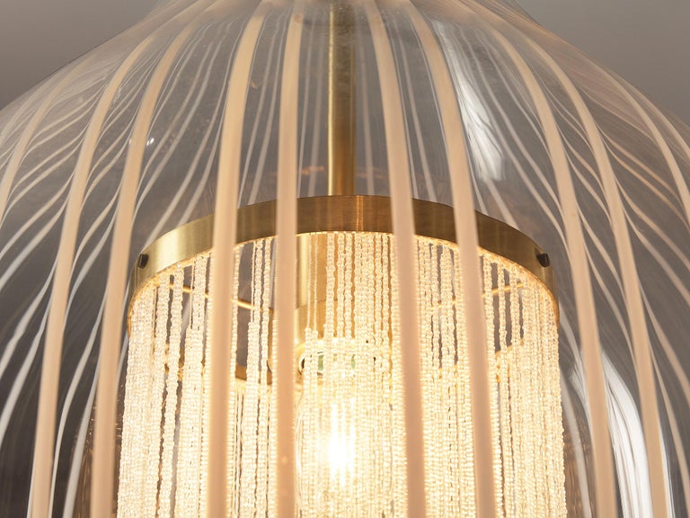 Angelo Brotto Pendant in Murano Glass For Sale at 1stDibs