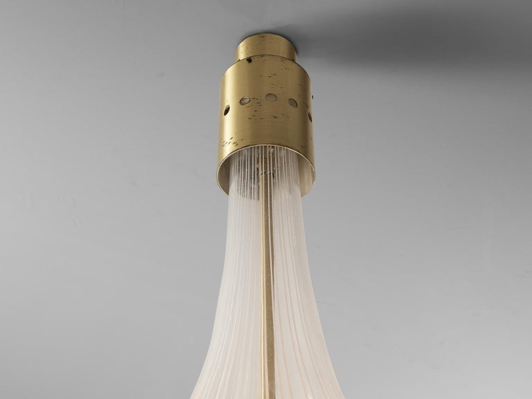 Angelo Brotto Pendant in Murano Glass For Sale at 1stDibs