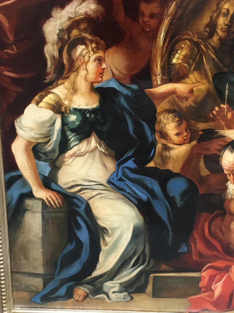 Angelo Granati - ALLEGORY - Angelo Granati Italian figurative oil on ...