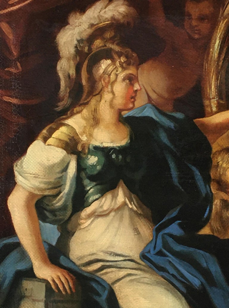 Angelo Granati - ALLEGORY - Angelo Granati Italian figurative oil on ...