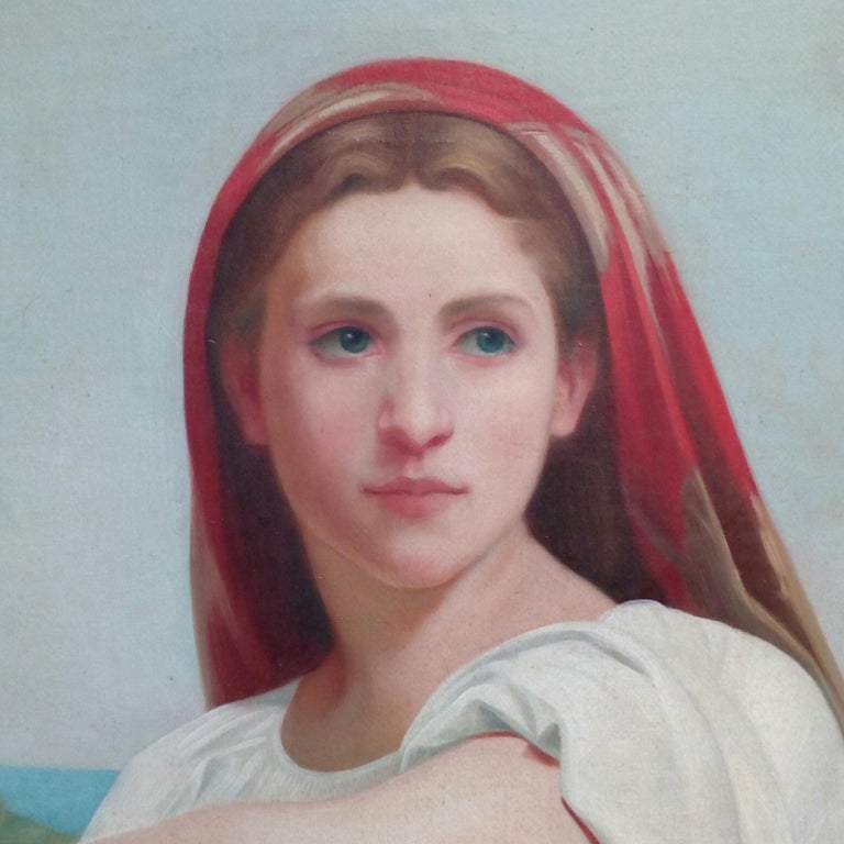 Angelo Granati - COUNTRY GIRL- Angelo Granati - Figurative oil on ...