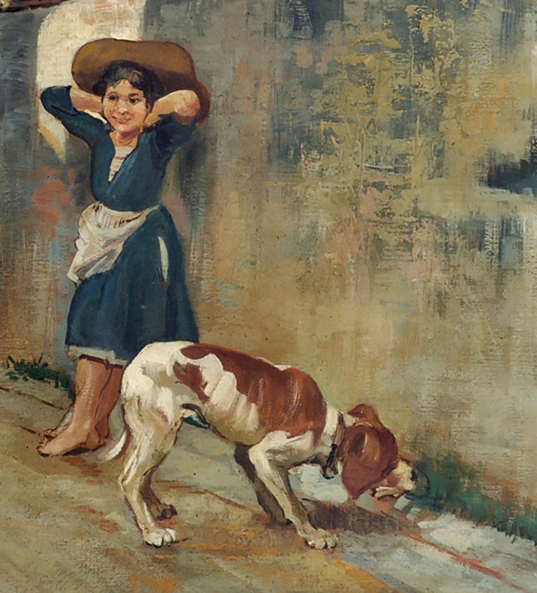 Angelo Granati - SERENADE - Angelo Granati - Italian Figurative Oil on ...