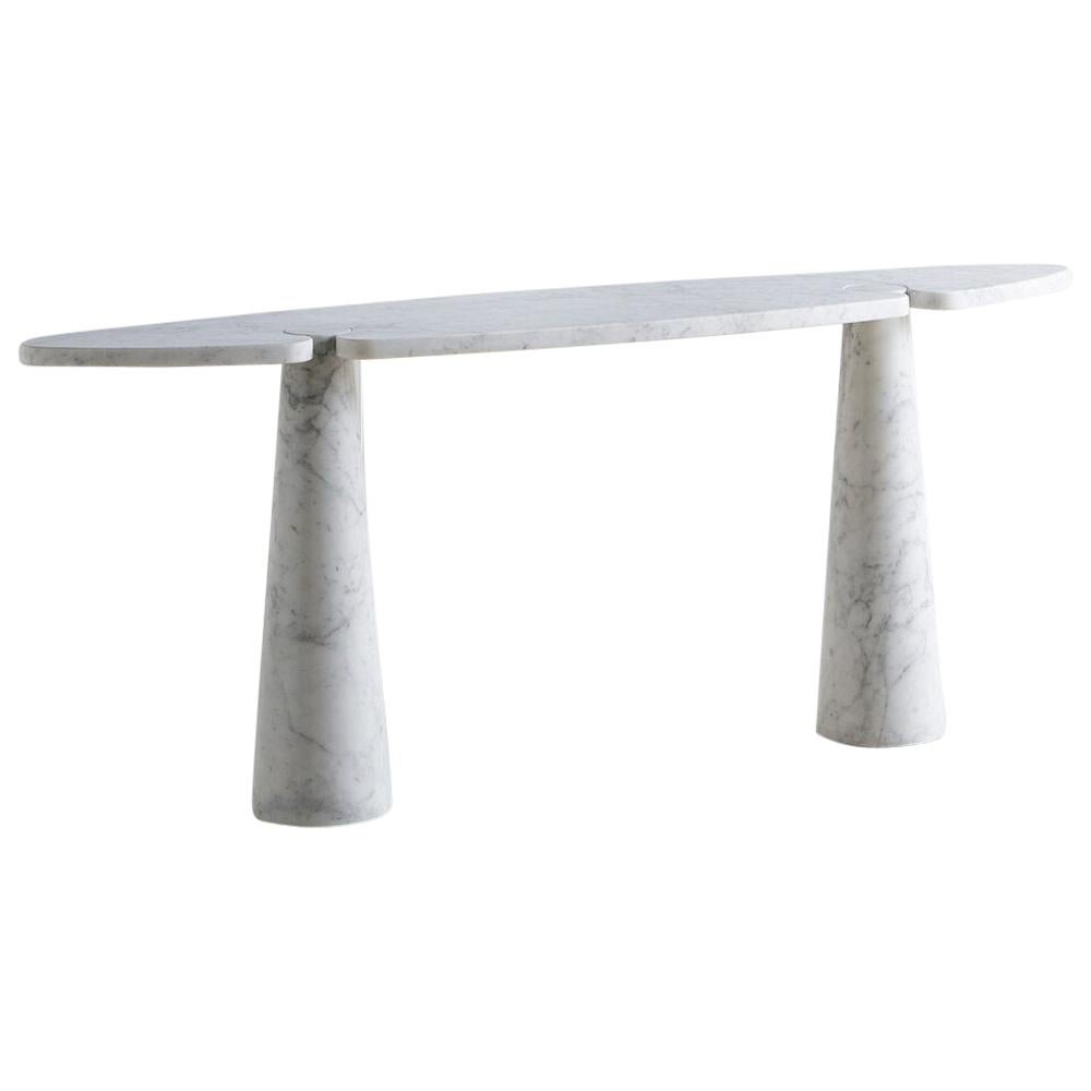 Oval Marble Table by Angelo Mangiarotti "Eros" Series at 1stDibs