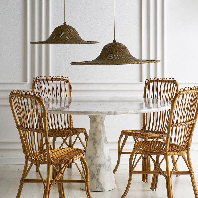 Angelo Mangiarotti M1 Carrara Marble Dining Table at 1stDibs | angelo ...