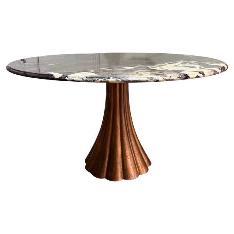 Angelo Mangiarotti Marble Dining Table, circa 1970 For Sale at 1stDibs