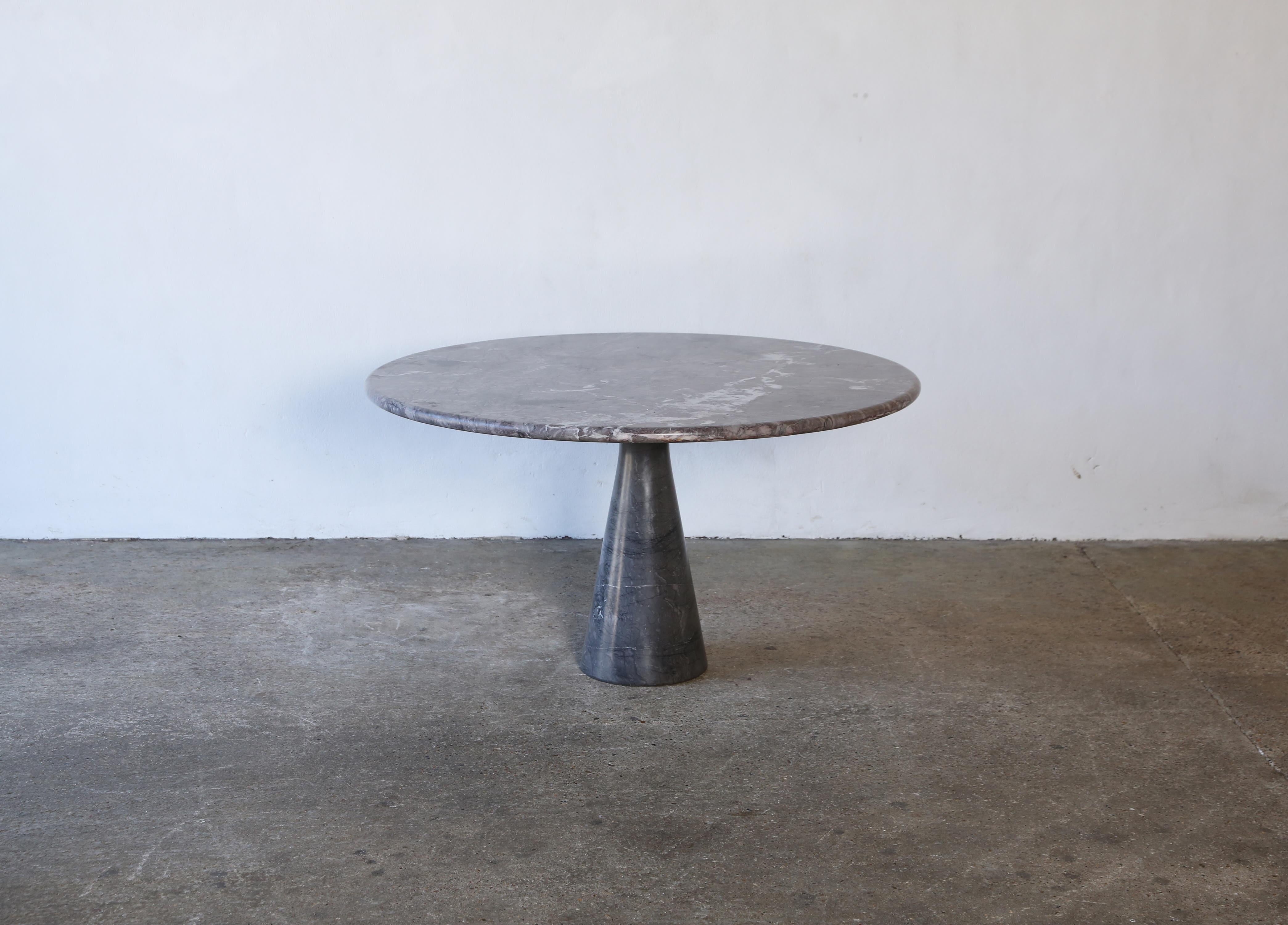 Angelo Mangiarotti Round Marble M1 Dining Table, Italy, 1970s For Sale ...