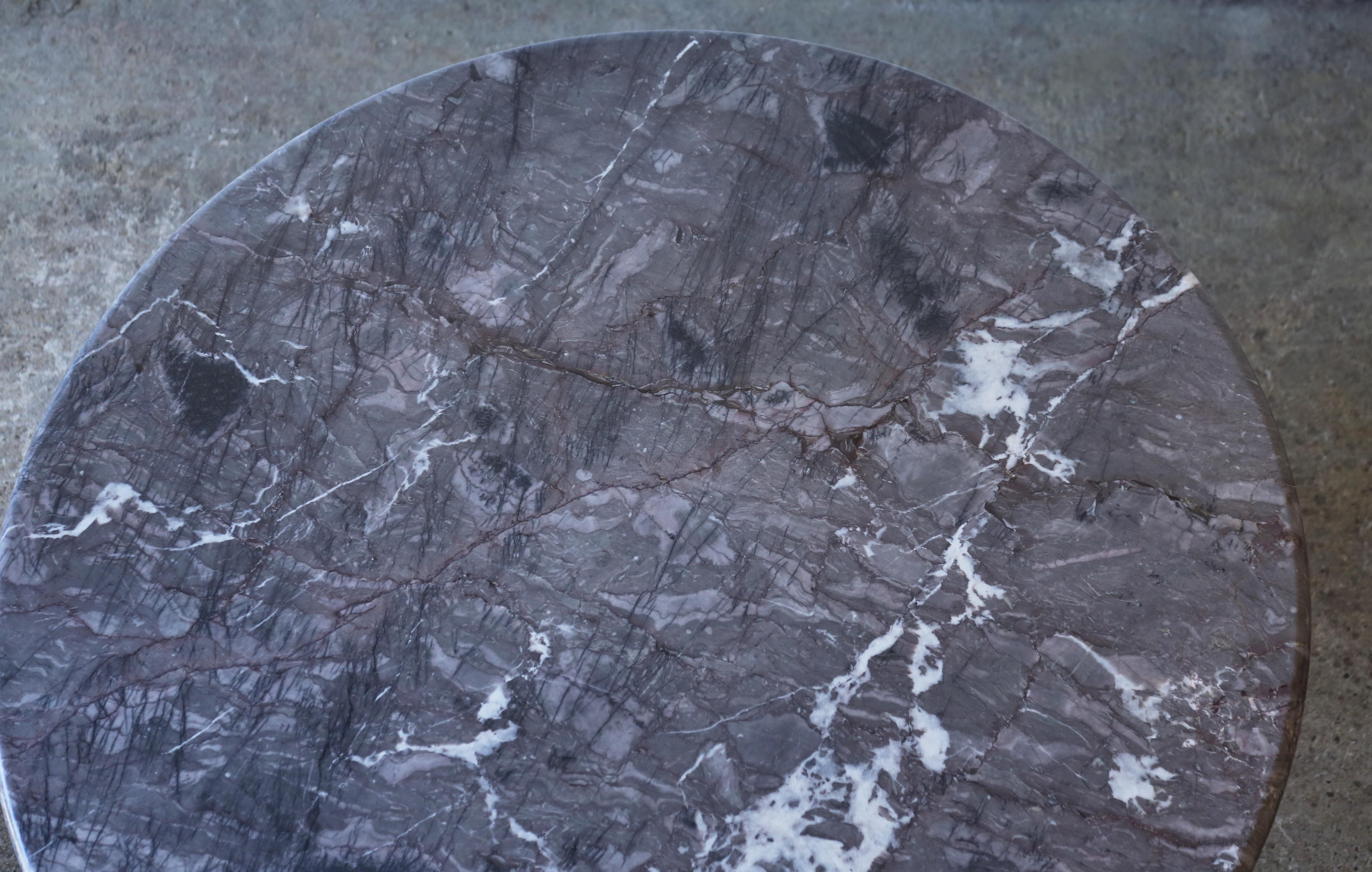 Angelo Mangiarotti Round Marble M1 Dining Table, Italy, 1970s For Sale ...