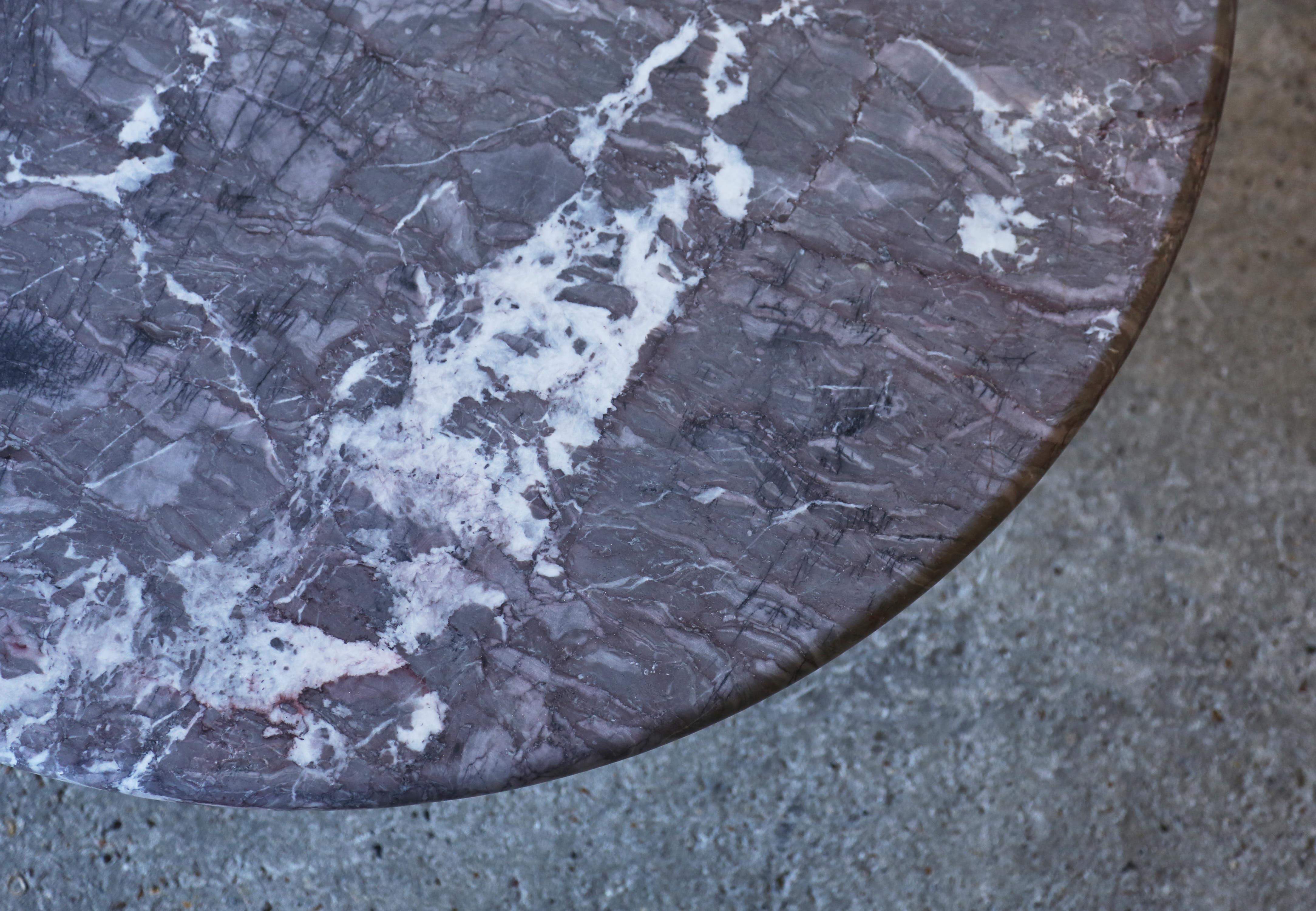 Angelo Mangiarotti Round Marble M1 Dining Table, Italy, 1970s For Sale ...
