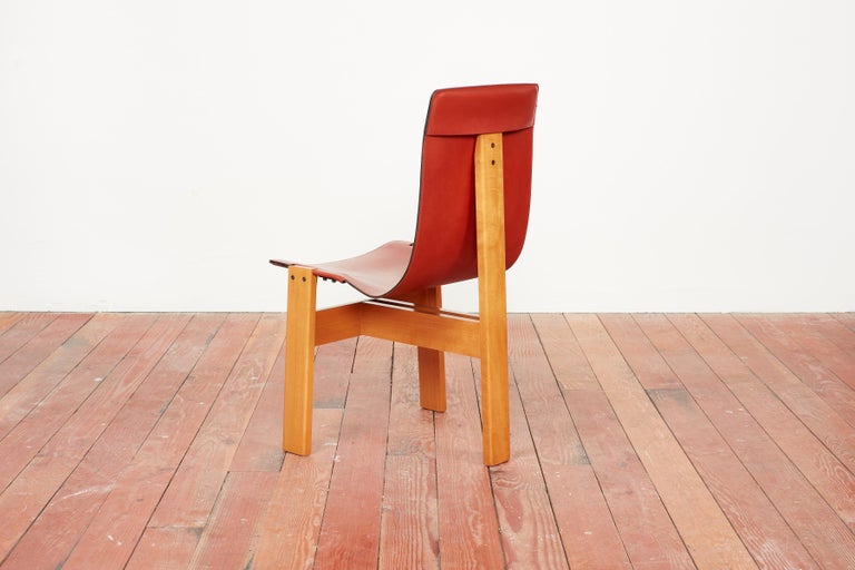 Angelo Mangiarotti Tre 3 Chair, Set of 8 For Sale at 1stDibs