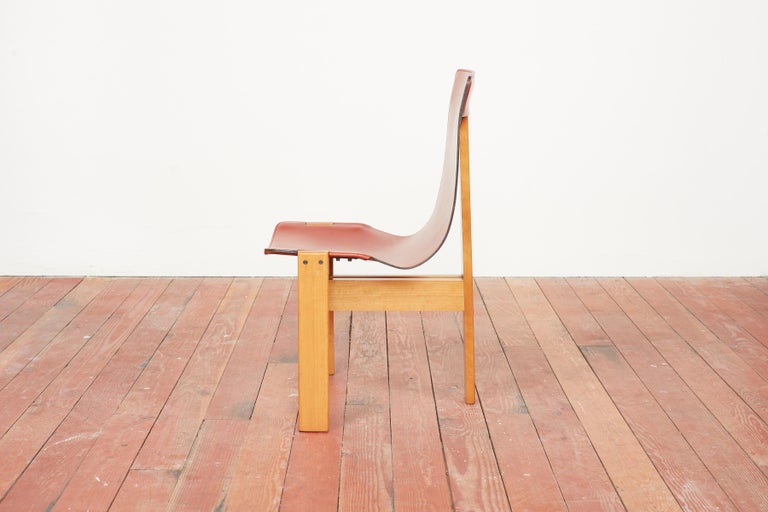 Angelo Mangiarotti Tre 3 Chair, Set of 8 For Sale at 1stDibs