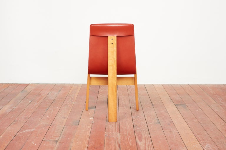 Angelo Mangiarotti Tre 3 Chair, Set of 8 For Sale at 1stDibs