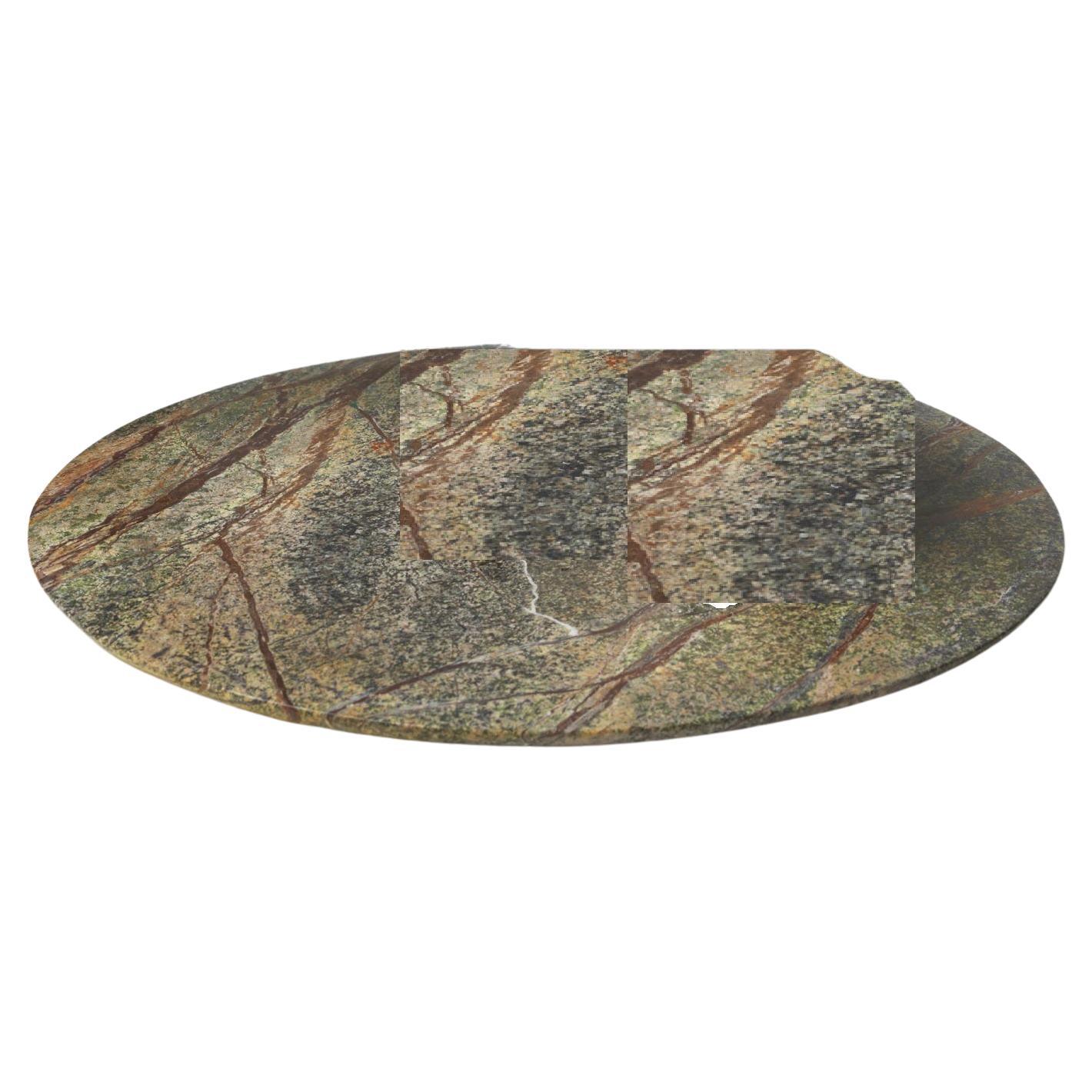 Contemporary Multicolour Pietra Dura Octagonal Marble Inlay Platter For ...