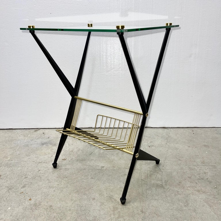 Angelo Ostuni for Frangi Milano Petite Side Table at 1stDibs