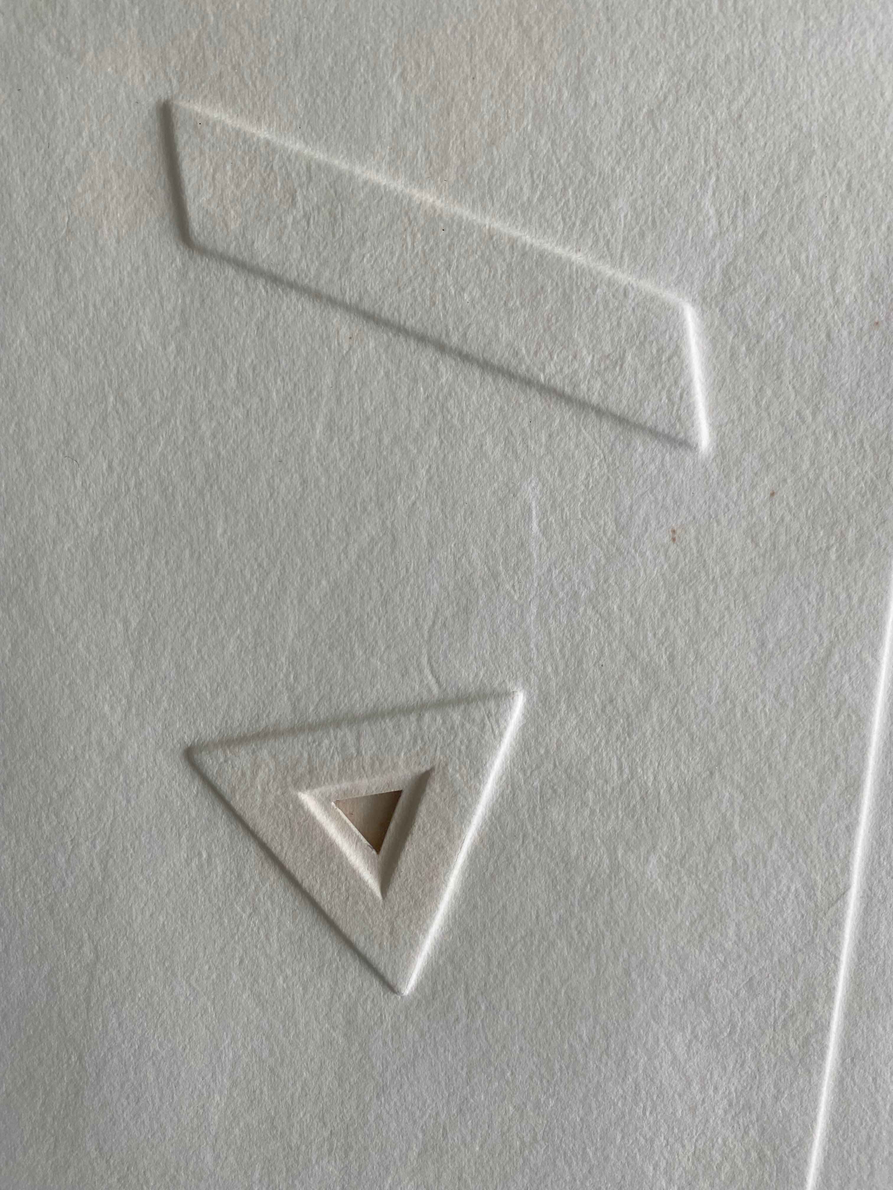 Angelo Savelli Basically White Series, Texas Triangle at 1stDibs