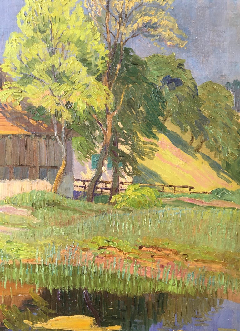 Angelo Volpe - Farm by the pond For Sale at 1stDibs