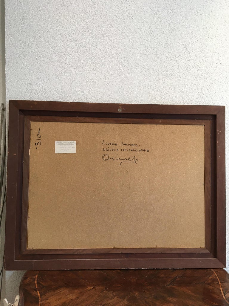 Angelo Volpe - Olive grove of Livorno Salviano with artichokes For Sale ...