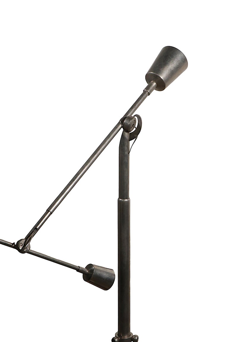 Angle Poise Floor Lamp After Buquet EB 27 For Sale at 1stDibs