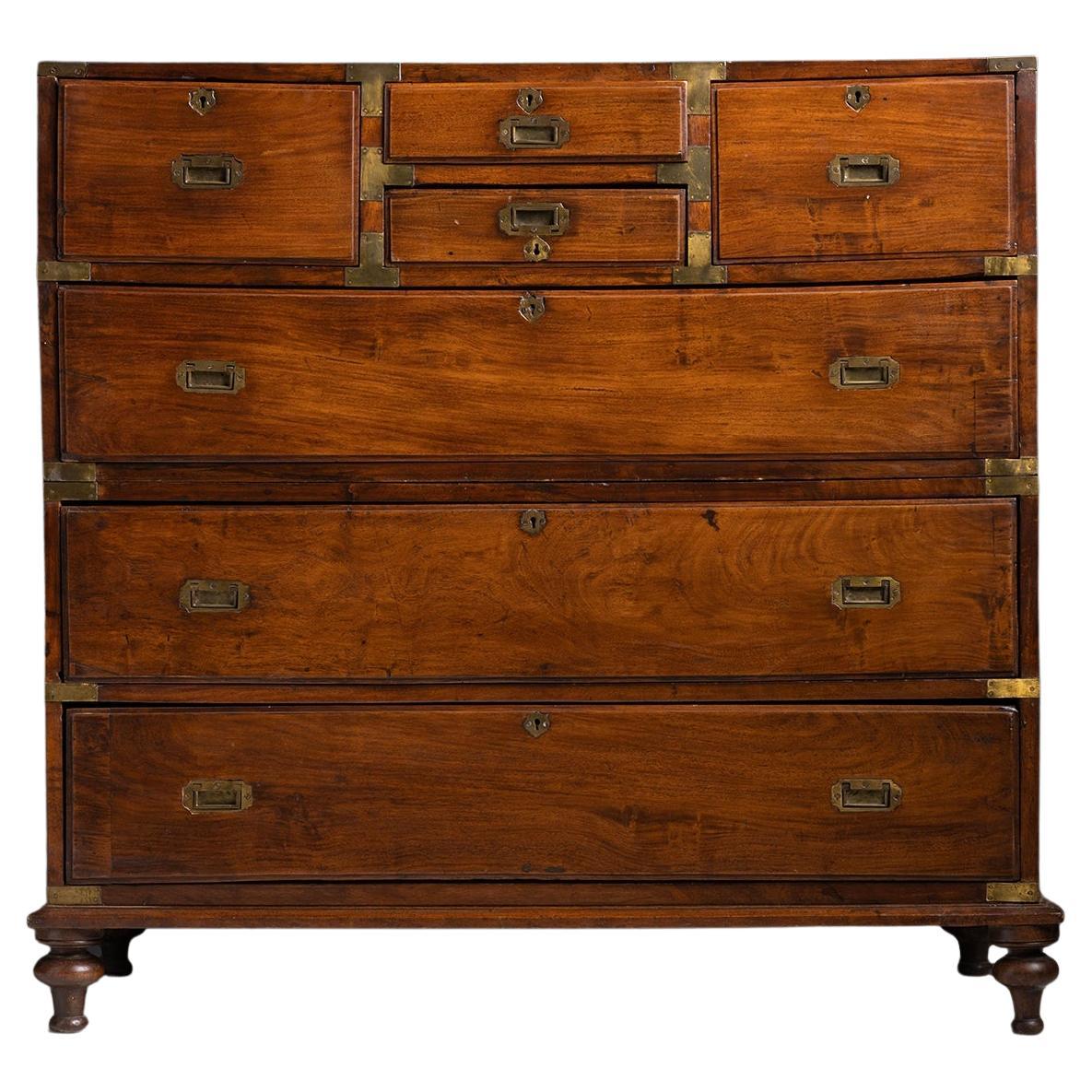 Anglo-Indian Campaign Drawers, England, circa 1860 For Sale at 1stDibs