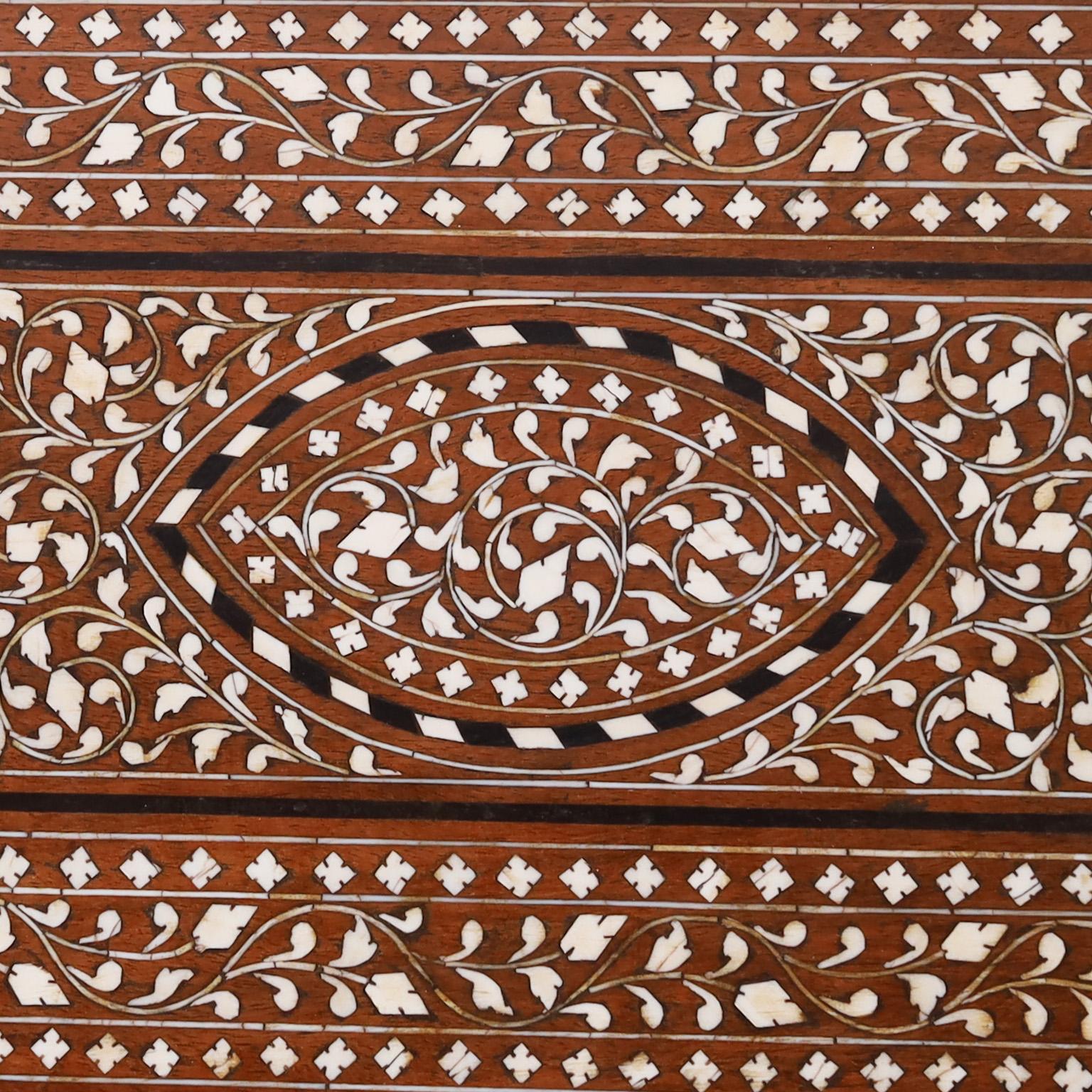Anglo Indian Campaign Style Lidded Box For Sale at 1stDibs