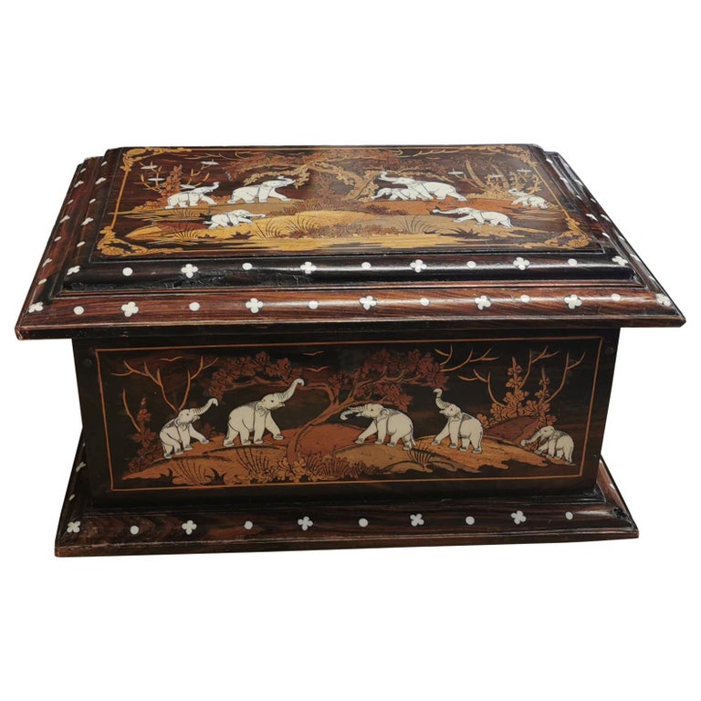 Anglo-Indian Document Box For Sale at 1stDibs