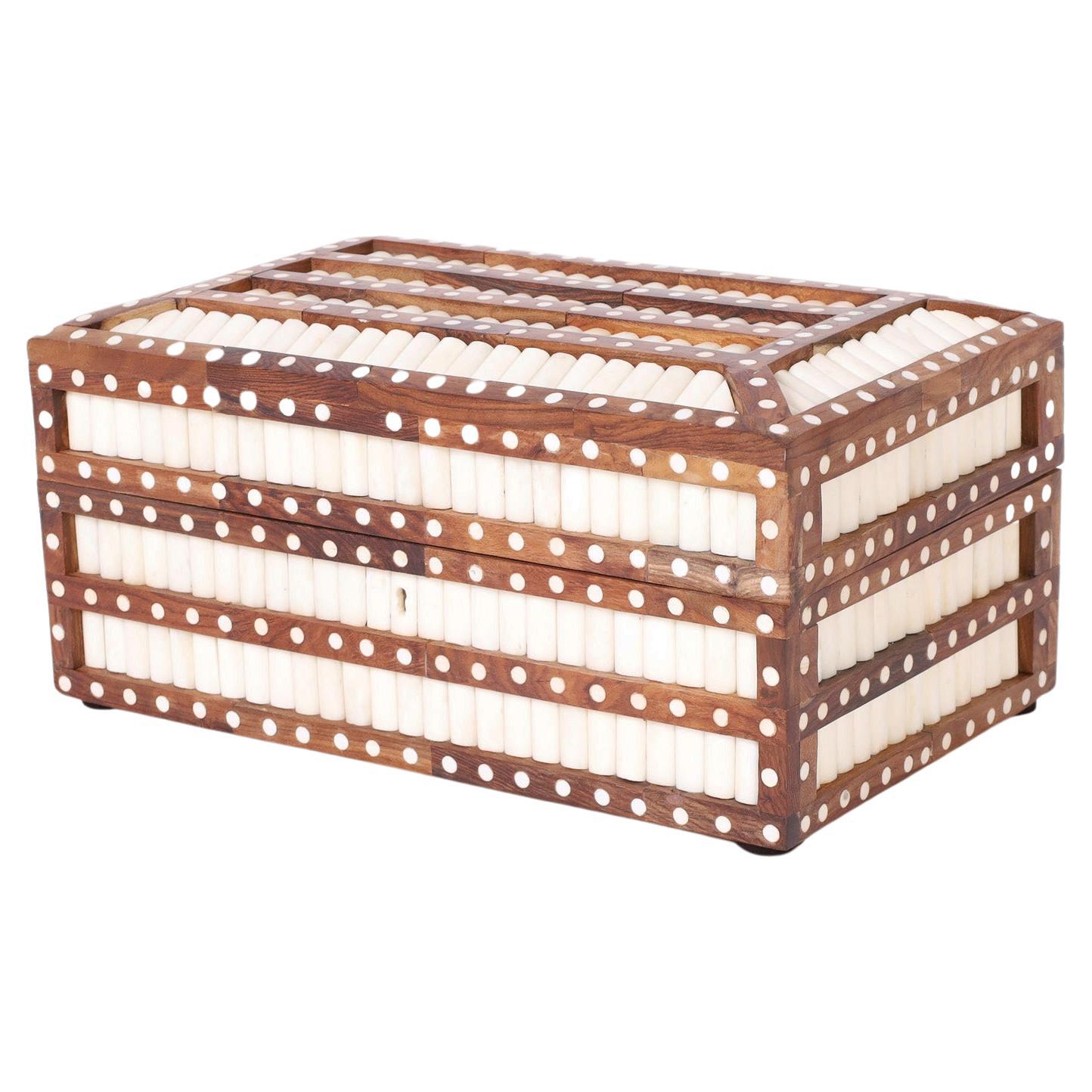 Antique Anglo-Indian Porcupine Quill Box at 1stDibs