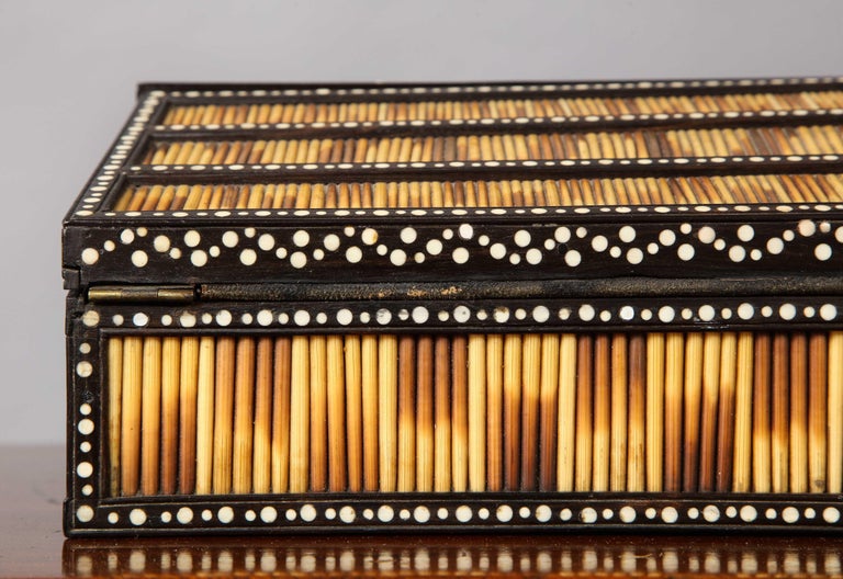 Anglo Indian Quill Writing Slope at 1stDibs