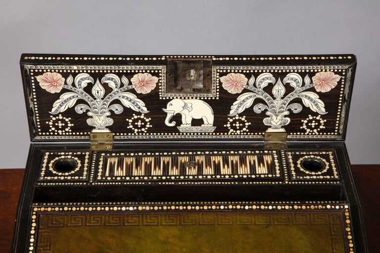 Anglo Indian Quill Writing Slope at 1stDibs