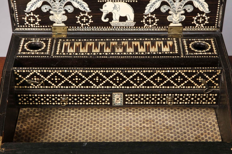 Anglo Indian Quill Writing Slope at 1stDibs